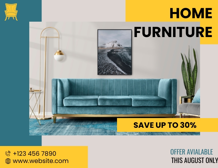 Brosur Brosur Perabot Rumah Templat | PosterMyWall