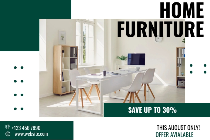 Home Furniture Poster Template | PosterMyWall