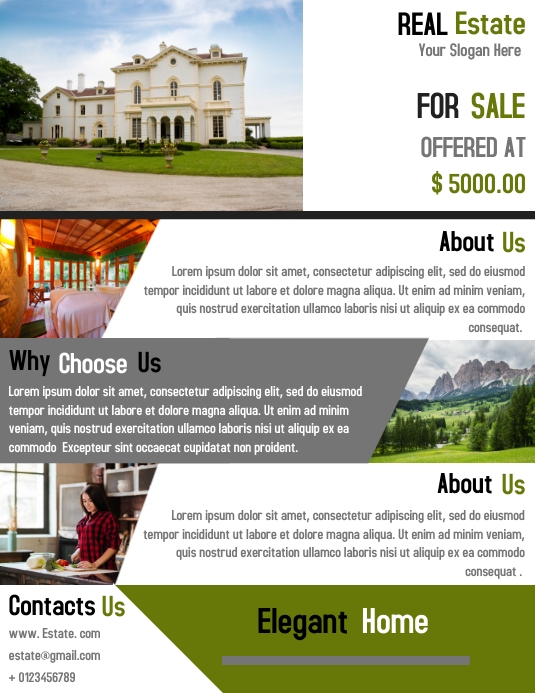Home Interior Flyer Template Design | PosterMyWall
