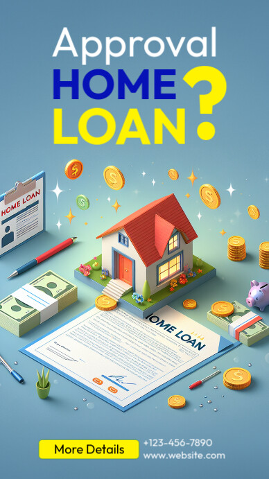 Copy of Home Loan Deals Loan Strategy | PosterMyWall