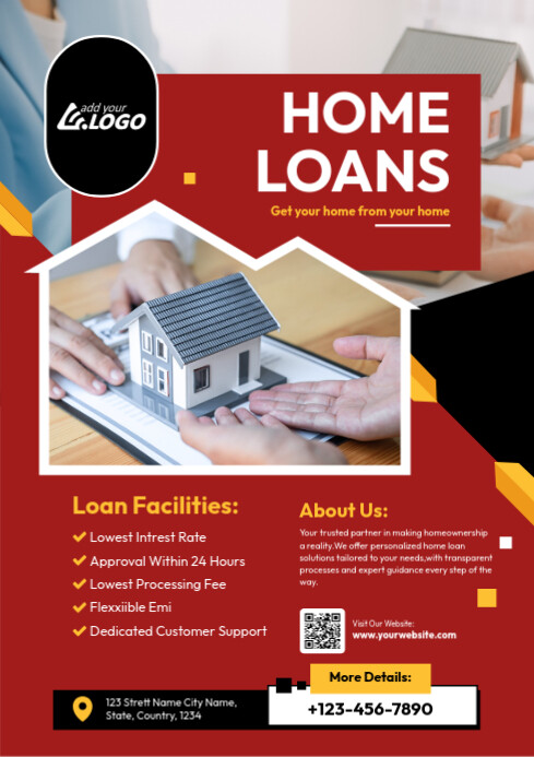 Copy of Home Loan Services Flyer | PosterMyWall