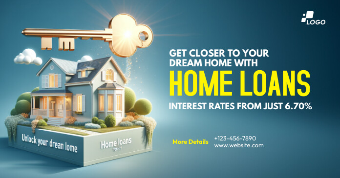 Copy of Home Loans Ad template | PosterMyWall