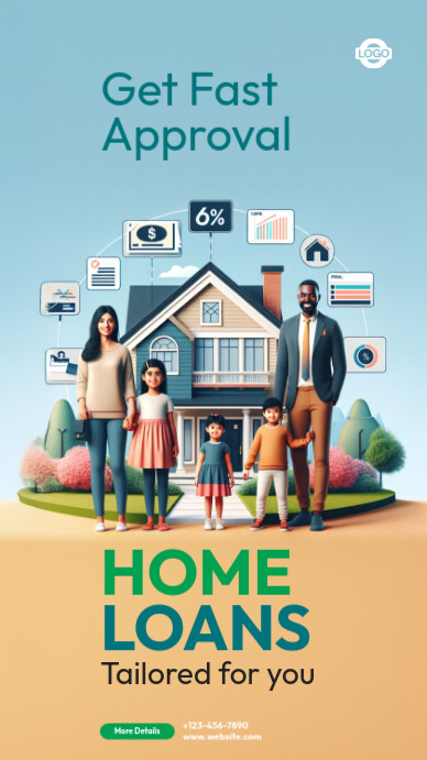 Copy of Home Loans Ad Template | PosterMyWall