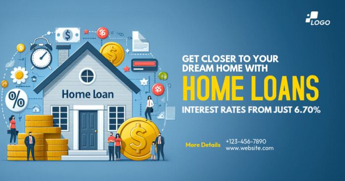 Copy of Home Loans Ad template | PosterMyWall