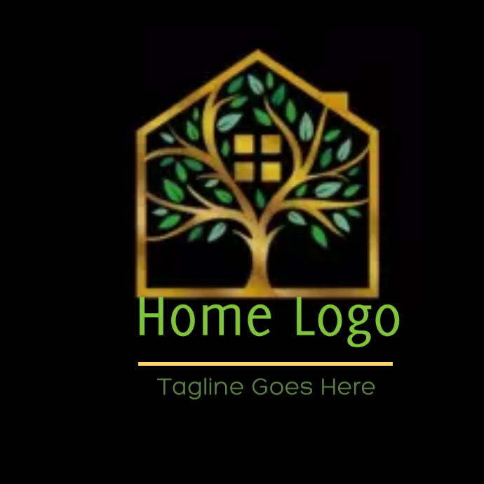 Home Logo Template | PosterMyWall