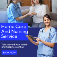 HOME CARE MEDICAL SERVICE TEMPLATE | PosterMyWall