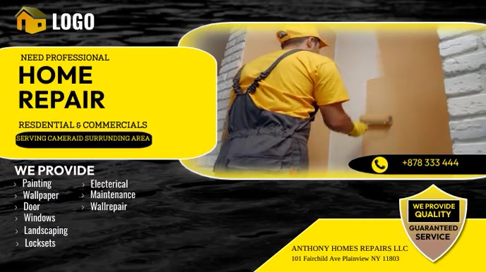 home repair poster (1) Template | PosterMyWall