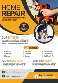 HOME REPAIR SERVICE FLYER Template | PosterMyWall
