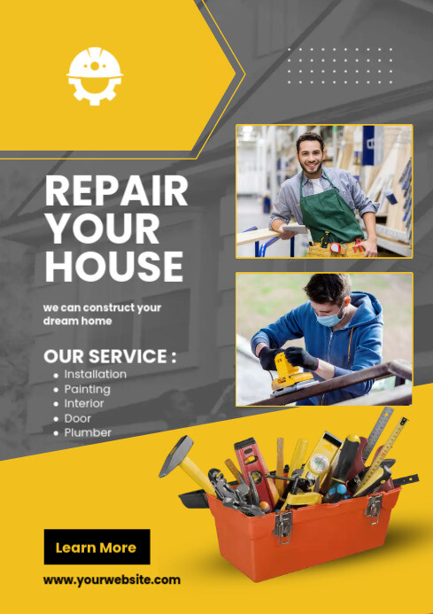 home repair template | PosterMyWall