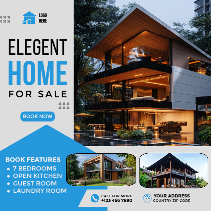 Home sale ad Template | PosterMyWall