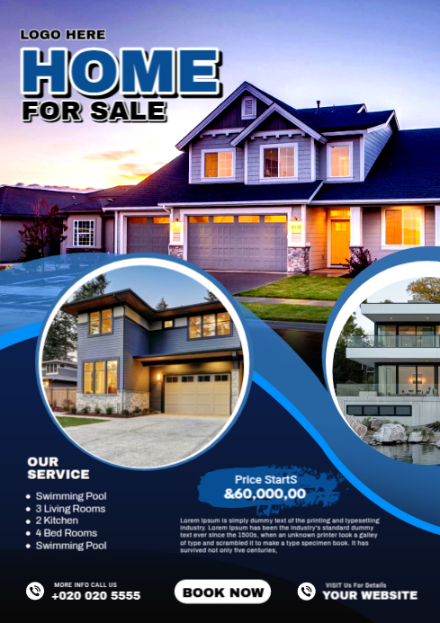 HOME SALE Template | PosterMyWall