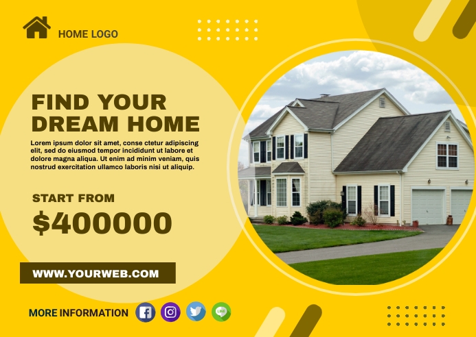 Home sale Template | PosterMyWall