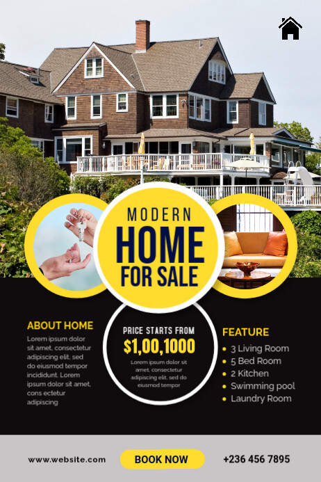 Home Sale Flyer Template | PosterMyWall