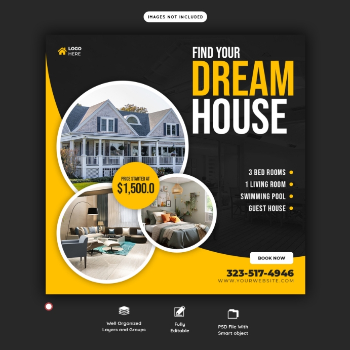 Home sales poster design template | PosterMyWall