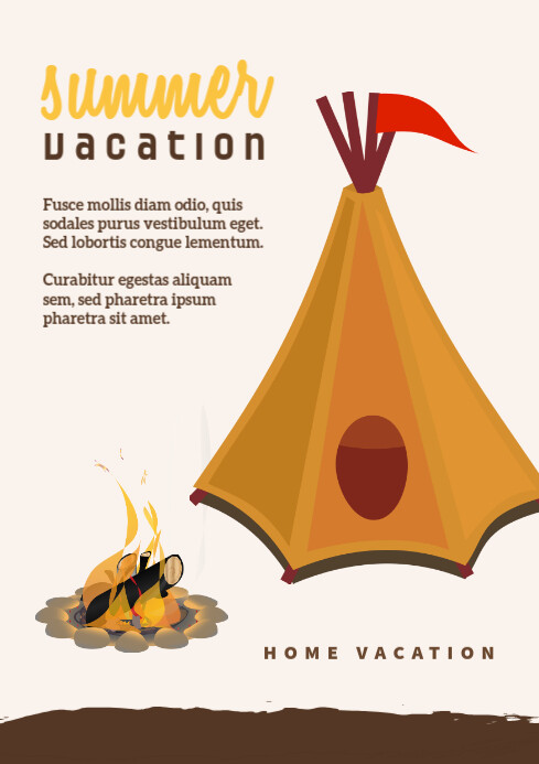 Home Summer Vacation Templates | PosterMyWall