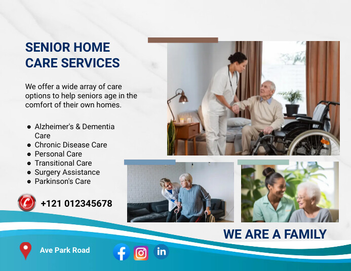 Copy of Homecare Services Poster template | PosterMyWall