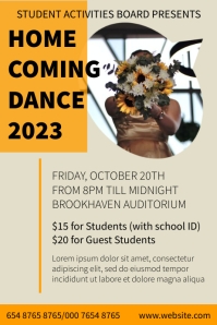 Homecoming Template | PosterMyWall