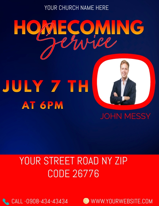 Homecoming Template | PosterMyWall