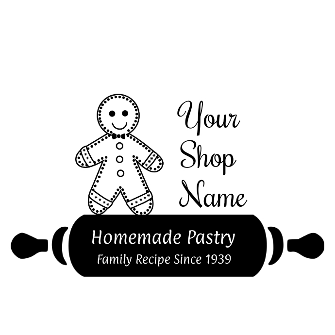 Homemade Pastry logo Template | PosterMyWall