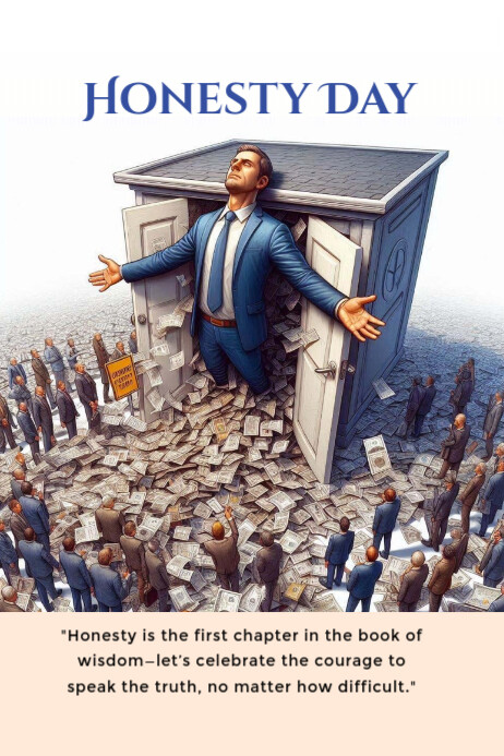 honesty day Template | PosterMyWall