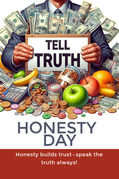 Copy of Honesty day | PosterMyWall