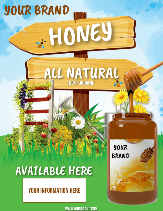 Copy of HONEY | PosterMyWall