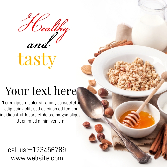 Honey flyers Template | PosterMyWall