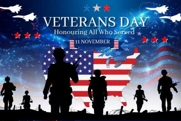 Plantilla de Honoring Our Heroes – Veterans Day Flyer | PosterMyWall