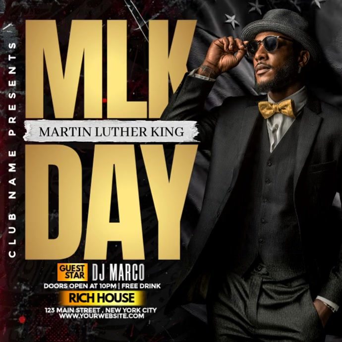 Honoring the Legacy of MLK Template | PosterMyWall