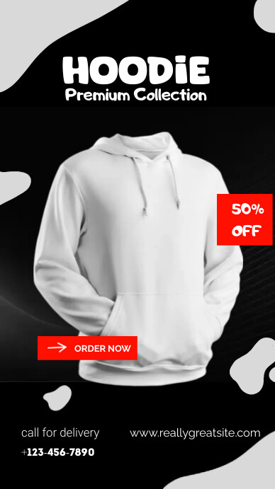 Hoodie Business Flyer Template | PosterMyWall