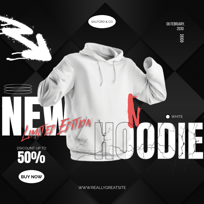 Hoodie Sale Template | PosterMyWall