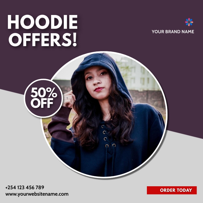hoodies jacket fashion sale templates | PosterMyWall