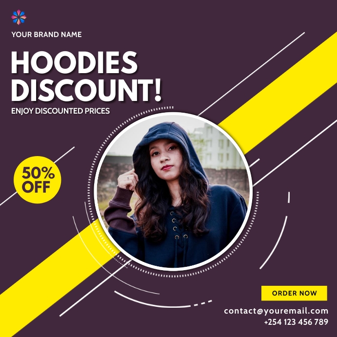 hoodies jacket fashion sale templates | PosterMyWall