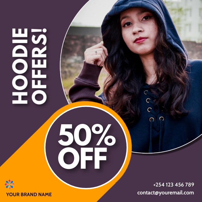 hoodies jacket fashion sale templates | PosterMyWall