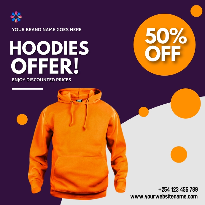 hoodies jacket fashion sale templates | PosterMyWall