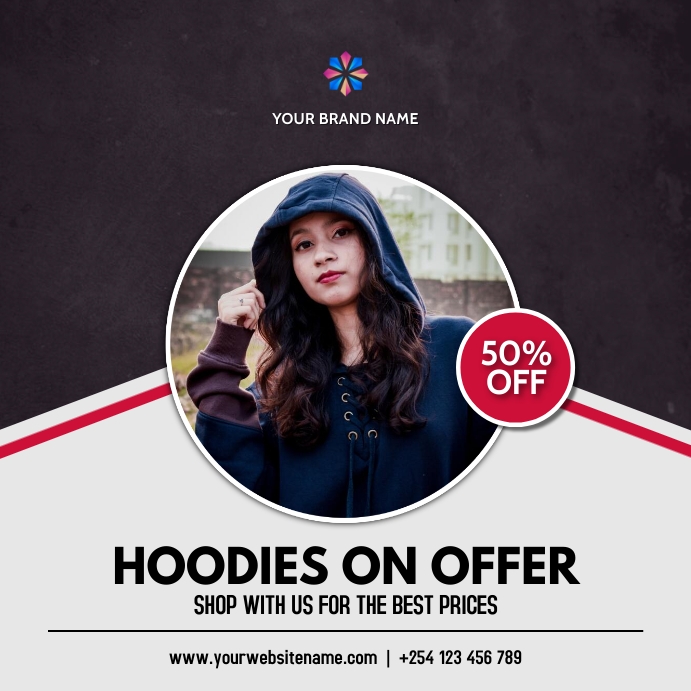 hoodies jacket fashion sale templates | PosterMyWall