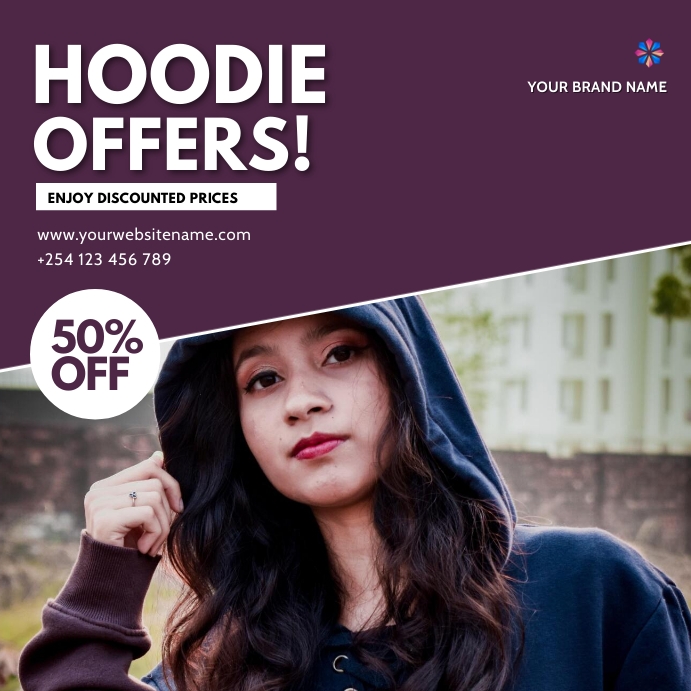 hoodies jacket fashion sale templates | PosterMyWall