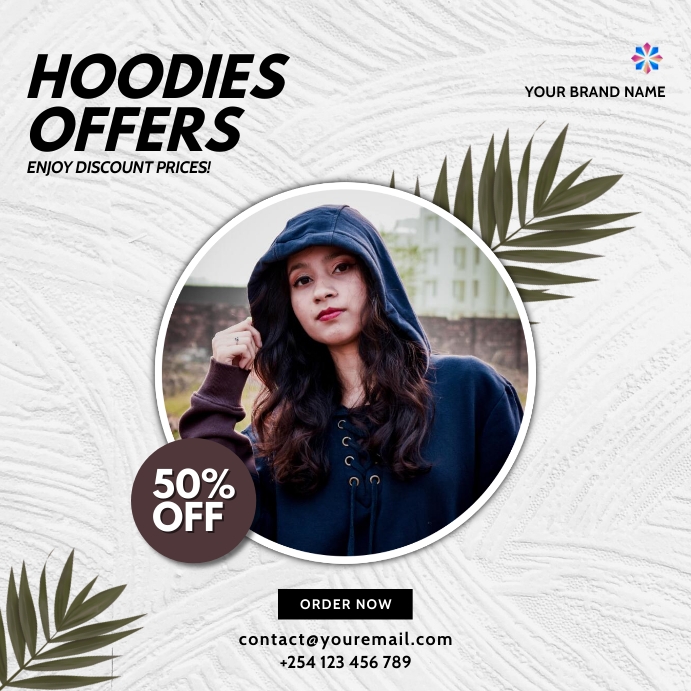 hoodies jacket fashion sale templates | PosterMyWall