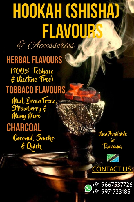 Hookah Template | PosterMyWall