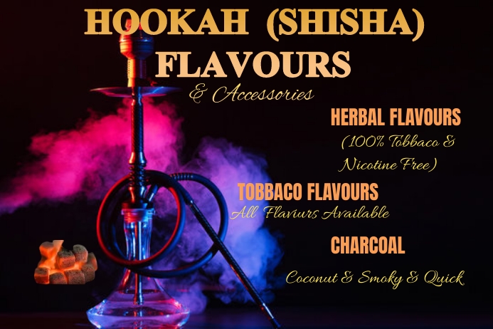 Hookah Template | PosterMyWall