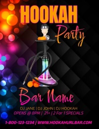 Hookah party Template | PosterMyWall