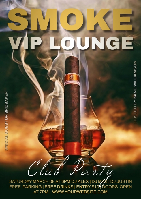 Hookah party Template | PosterMyWall