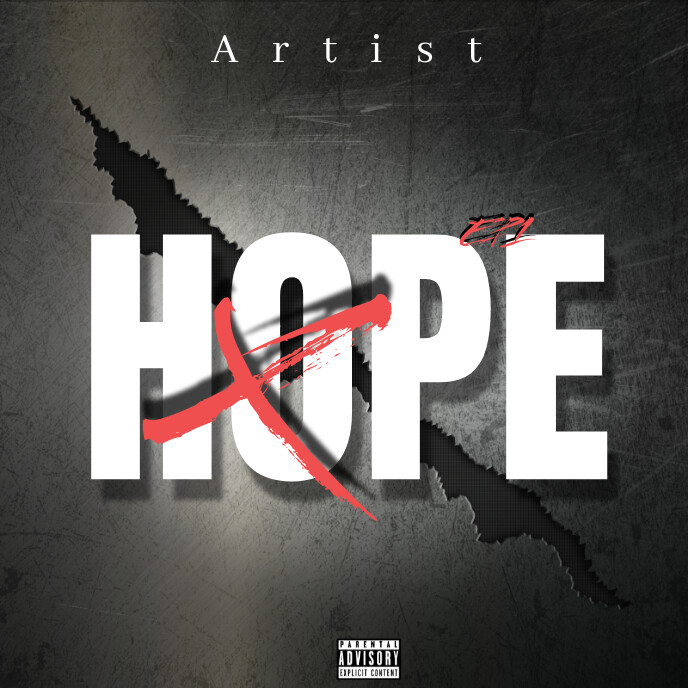 Plantilla de Hope Album cover | PosterMyWall