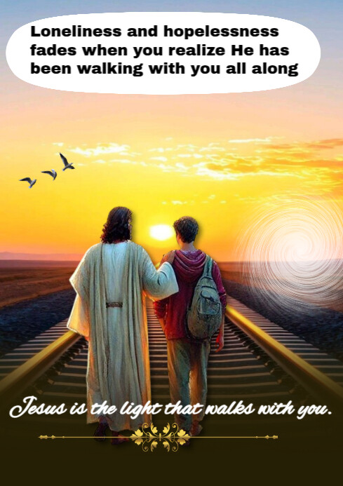 Plantilla de Hope Has a Name: Jesus | PosterMyWall