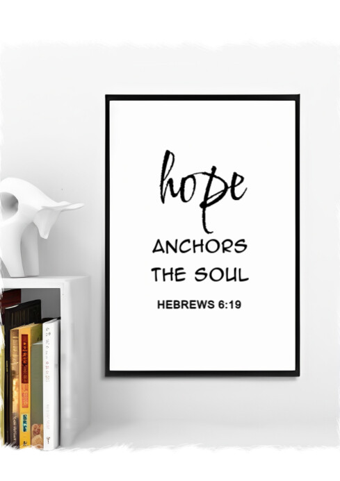 Plantilla de HOPE - Inspirational Wall frame | PosterMyWall