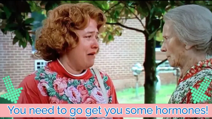 Hormone Therapy from Mrs. Threadgood Template | PosterMyWall