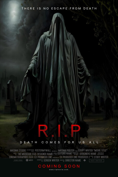 Copy of Horro Movie Poster Template | PosterMyWall