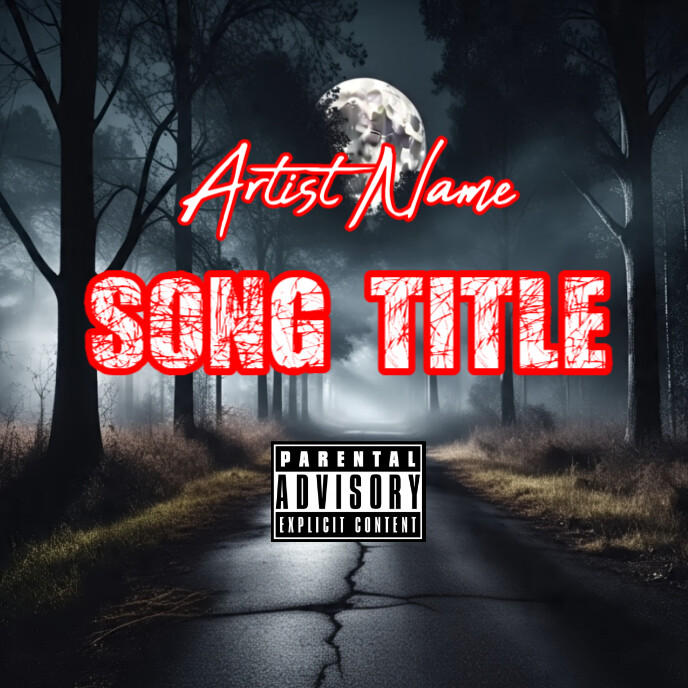 Horror Album Cover Album Cover Template | PosterMyWall