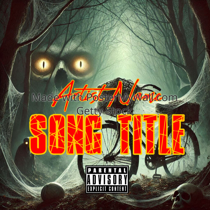 Horror Album Cover Album Cover Template | PosterMyWall