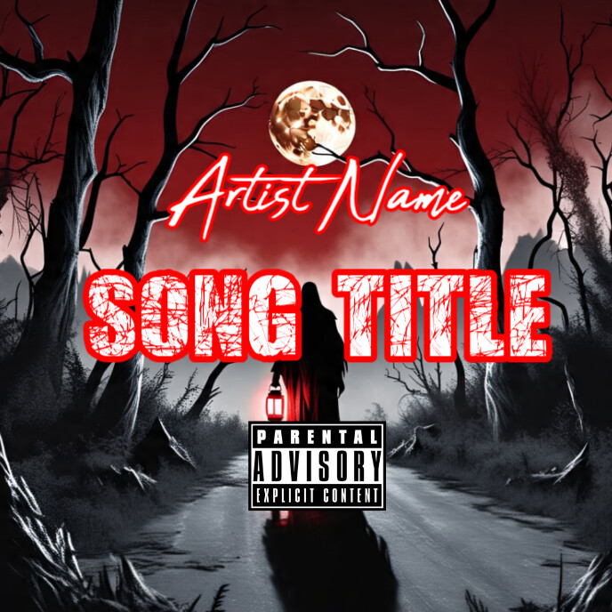 Horror Album Cover Album Cover Template | PosterMyWall
